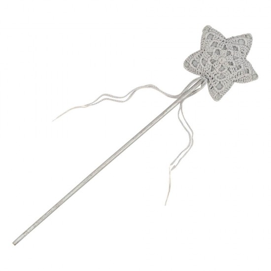 Numero 74 Salome Crochet Wand Grey - Leo & Bella