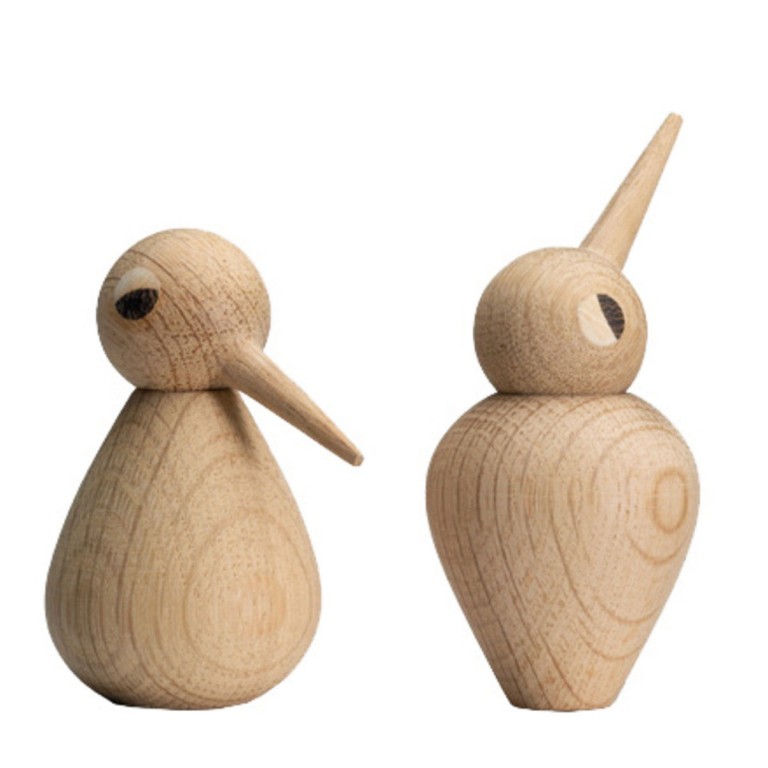 ArchitectMade Kristian Vedel Bird Smoked Oak Small - Leo & Bella
