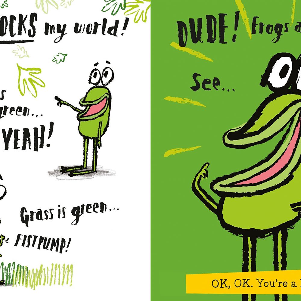 Grumpy Frog by Ed Vere (Hardcover) - Leo & Bella