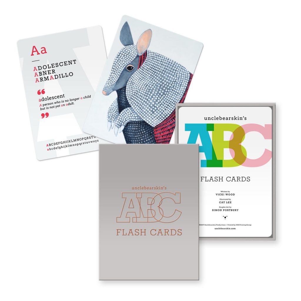 Unclebearskin Unclebearskin's ABC Flash Card - Leo & Bella