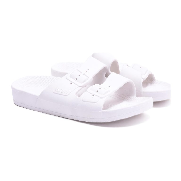 Freedom Moses Kids Sandals White - Leo & Bella