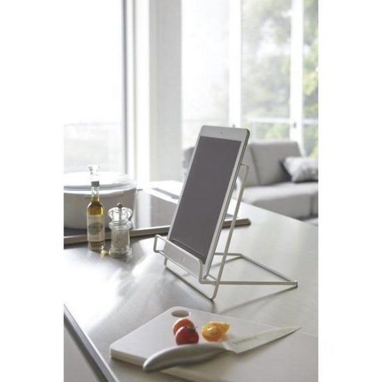 Yamazaki Tower Recipe Book Stand White - Leo & Bella