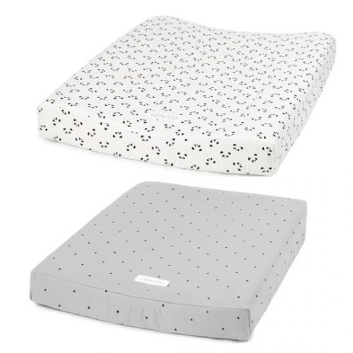 Liewood Coco Changing Mat Cover Panda Creme De La Creme / Classic Dot ...