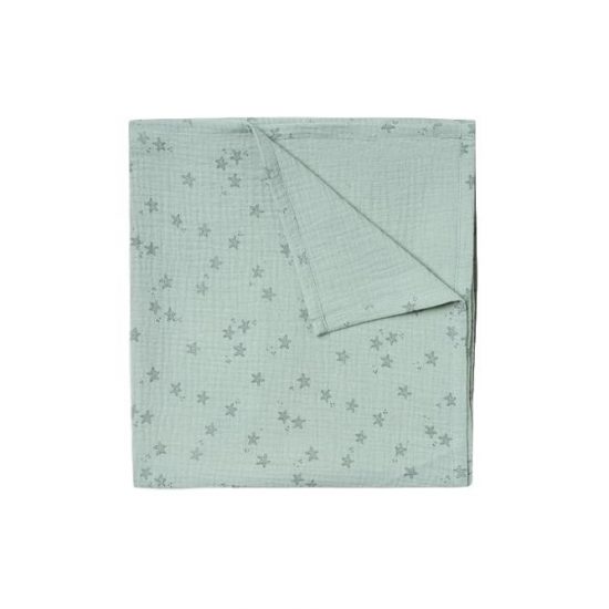 Rylee + Cru Swaddle Starfish Seafoam - Leo & Bella