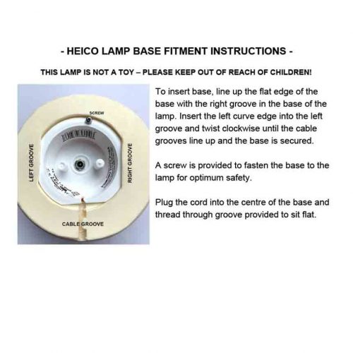 Egmont Toys Heico Night Light Lamp Complete Replacement LED Base ...