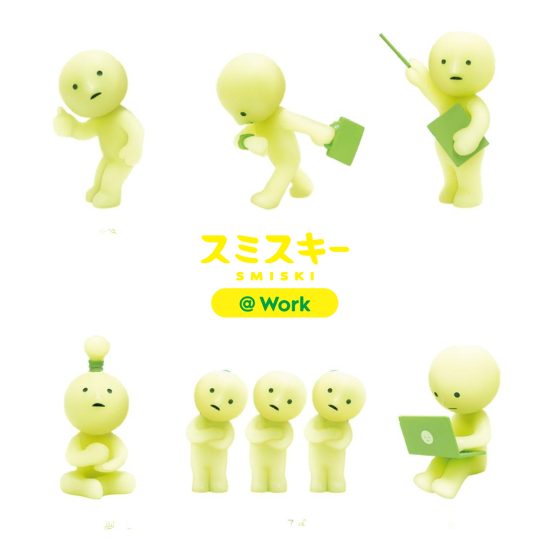 Smiski Mini Figure Blind Box - @Work Series - Leo & Bella