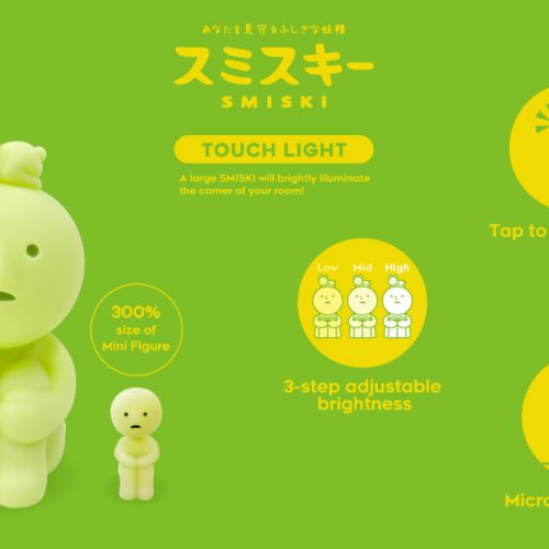 Smiski Touch Light Lamp - Leo & Bella