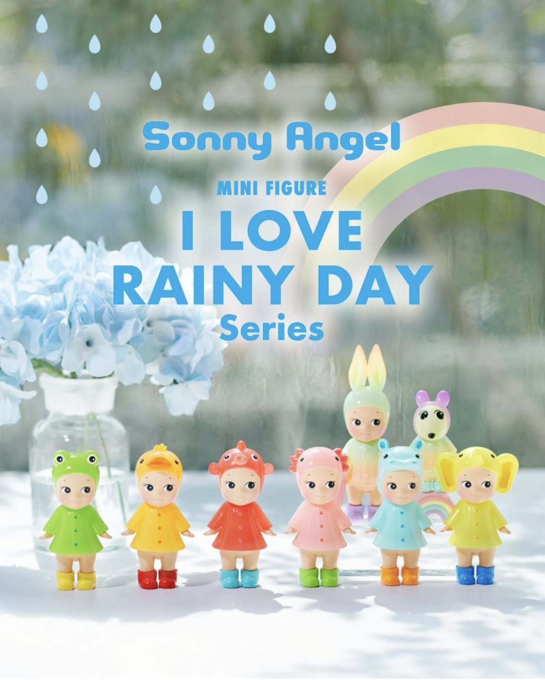 Sonny Angel Mini Figure I Love Rainy Day Series (Limited Edition) - Leo ...