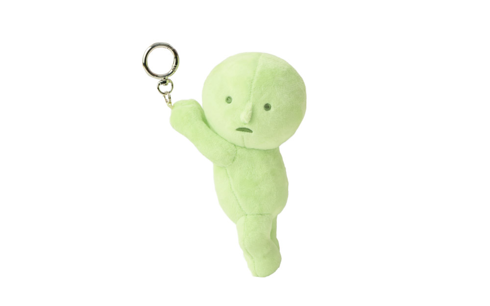 Smiski Plush Keychain - Hanging On - Leo & Bella