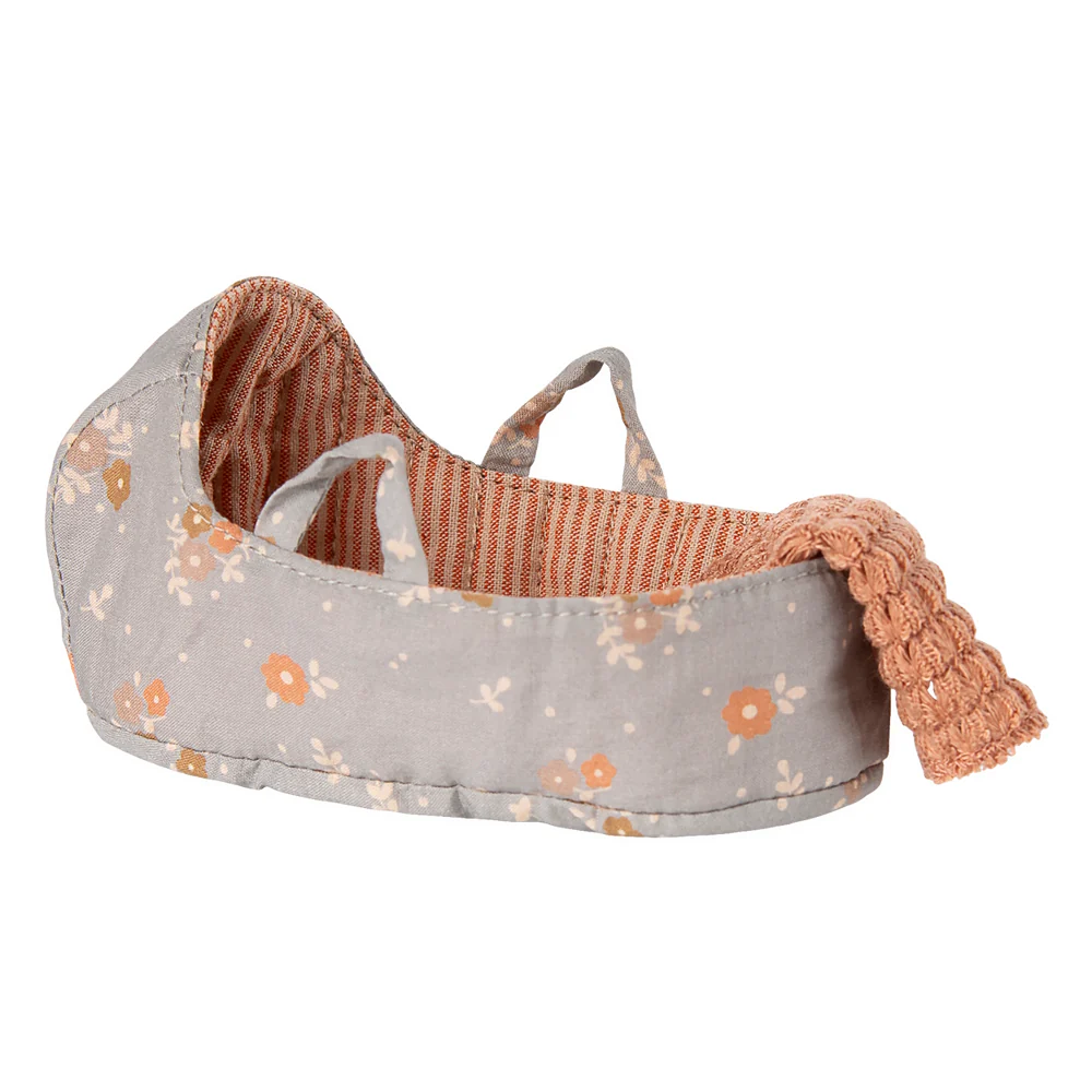 Maileg Micro Carry Cot - Leo & Bella
